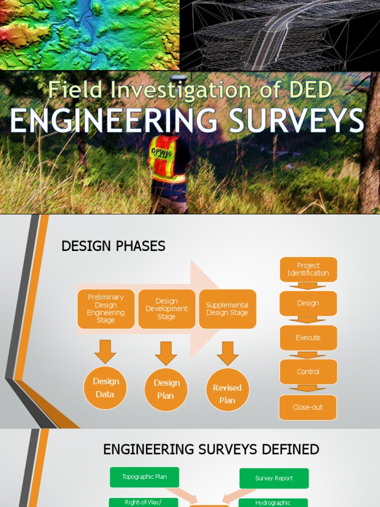 Overview of Engineering Surveys | PDF | Surveying | Lidar