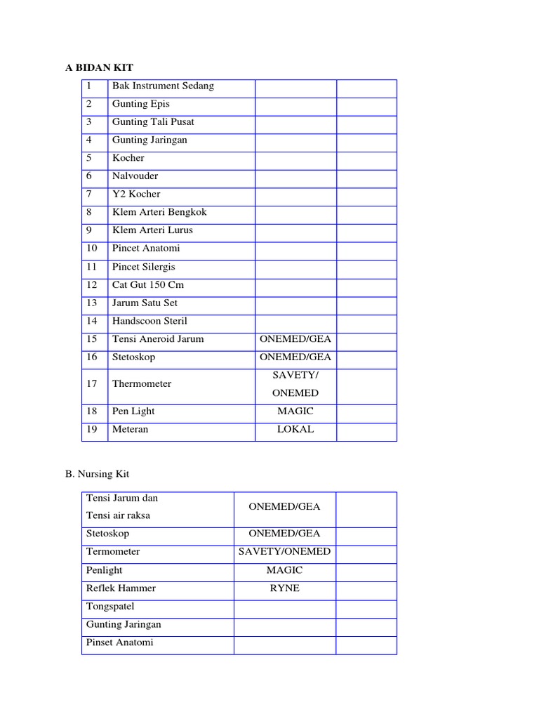 List Alat | PDF | Science & Mathematics