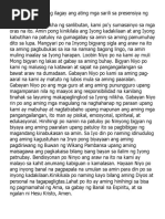 Tagalog Classroom Prayer | PDF