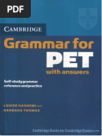 Complete PET Workbook With Answers | PDF
