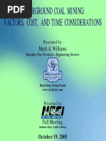 Longwall Mining Part 1 | PDF