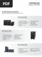 Single Phase Industrial Ups I4 Series | PDF | Power Inverter | Power ...