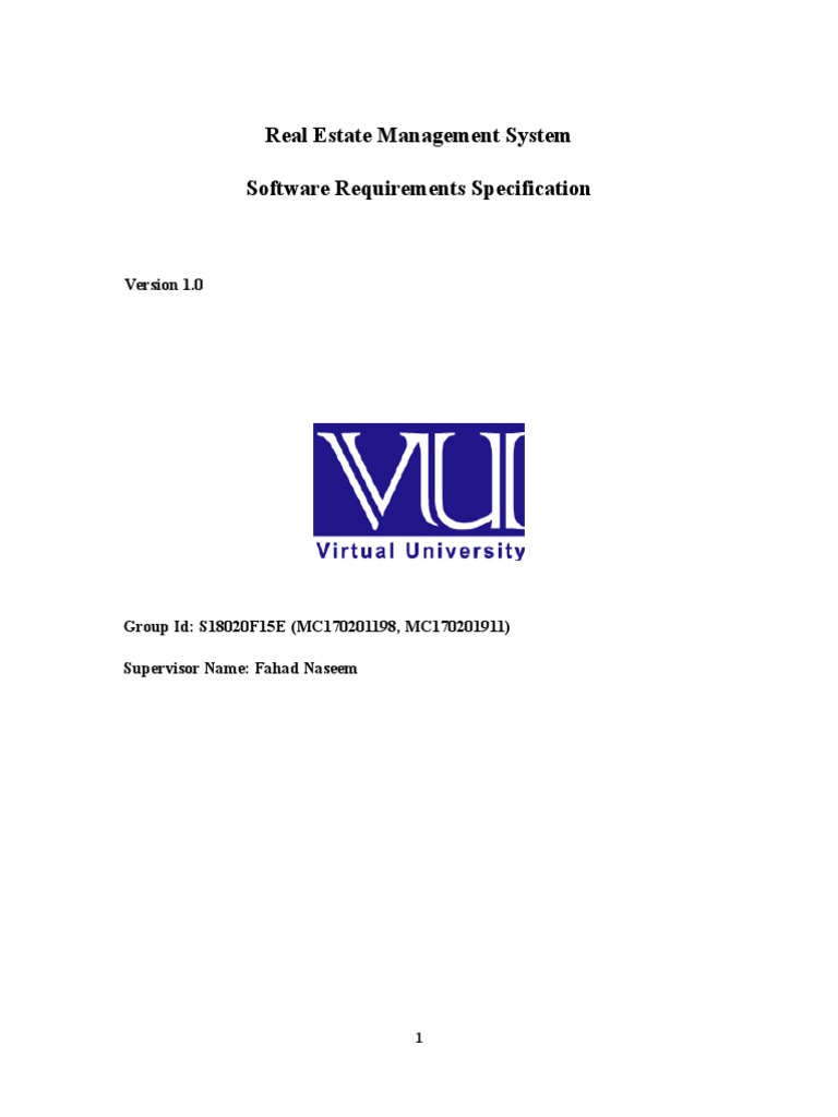 SRS Document | PDF | Software Testing | Usability