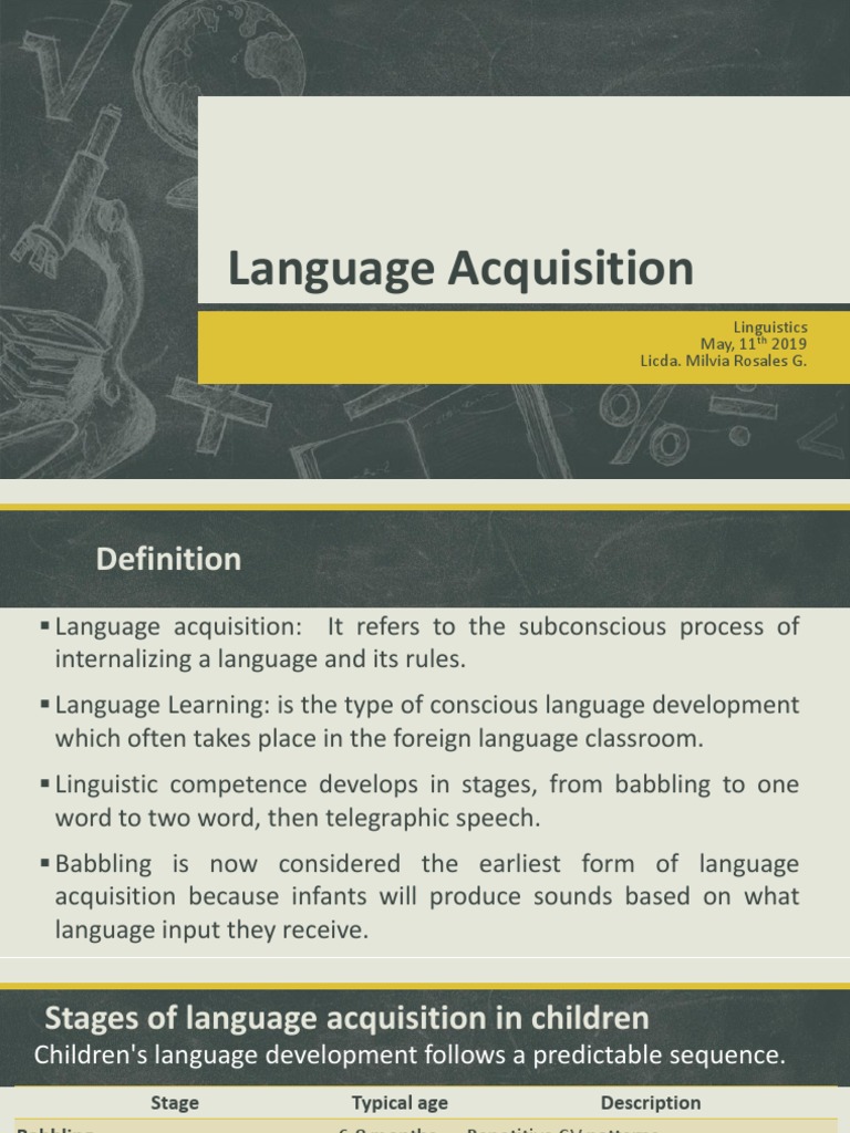 10-Language Acquisition | PDF | Language Acquisition | Language Development