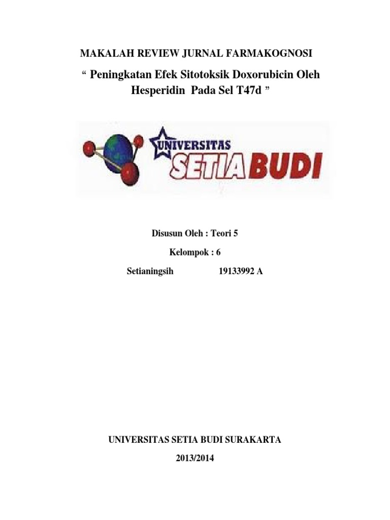 Makalah Review Jurnal Farmakognosi | PDF | Pengembangan Diri | Kesehatan Holistik