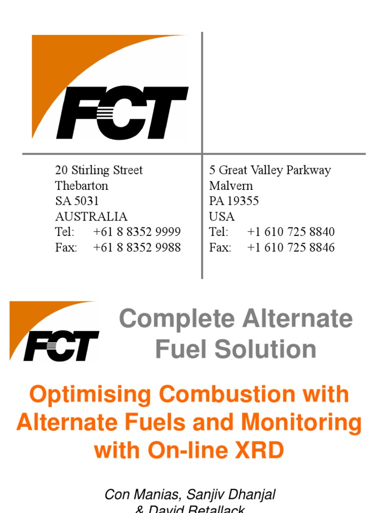 AFCM Bangkok 2008 Presentation1-1 | PDF | Combustion | Nature