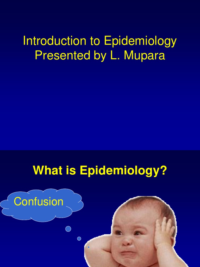 1 Introduction To Epidemiology | PDF | Epidemiology | Public Health