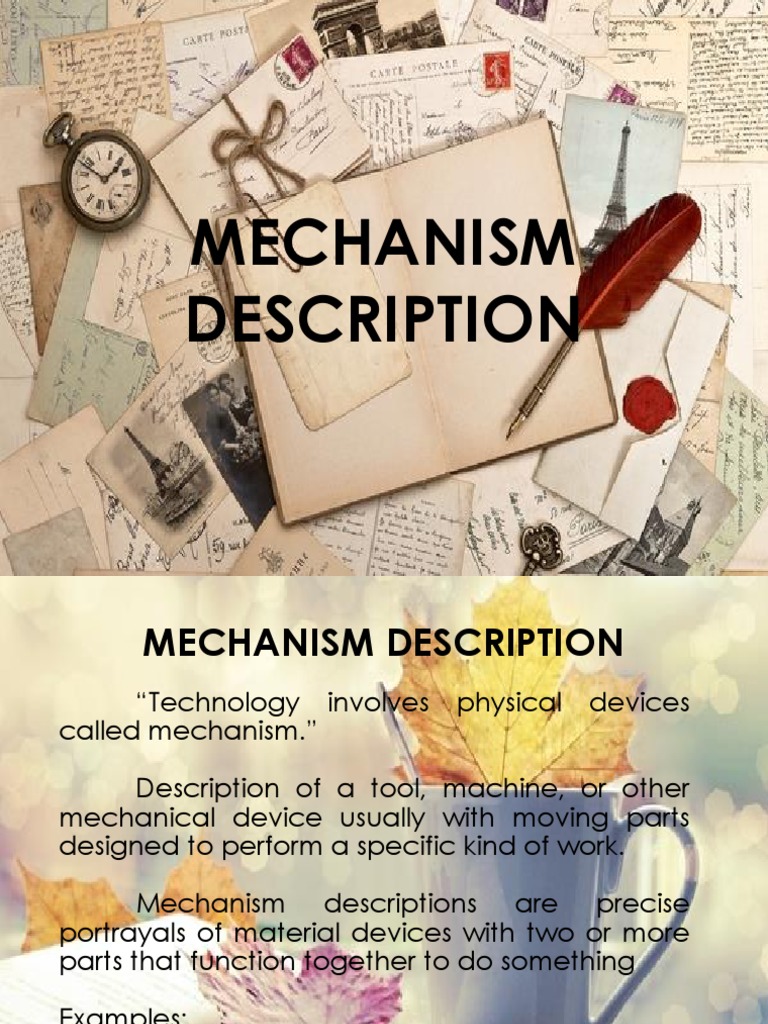 Technial Writing Mechanism Description | PDF | Attention | Machines
