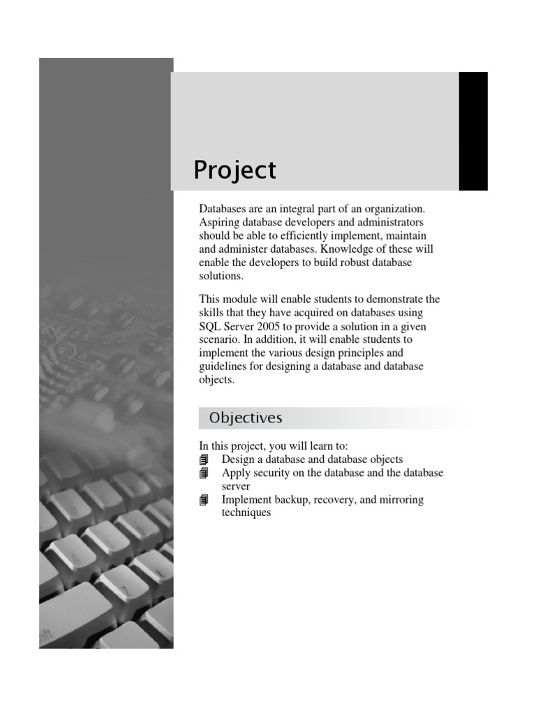 Designing and Implementing a Database Solution for Inventory Management ...