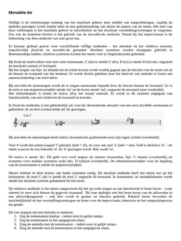 Movable Do | PDF