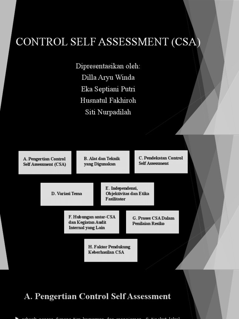 Csa-1 | PDF | Pengembangan Diri