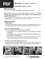 Us He 4 My Inner Self and Outer Self Portrait Activity - Ver - 7 1 | PDF