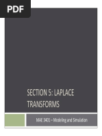 Section 2 Block Diagrams & Signal Flow Graphs | PDF | Control Theory | Algorithms