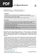 Quantitative Myasthenia Gravis Test Manual | PDF | Arm | Clinical Medicine