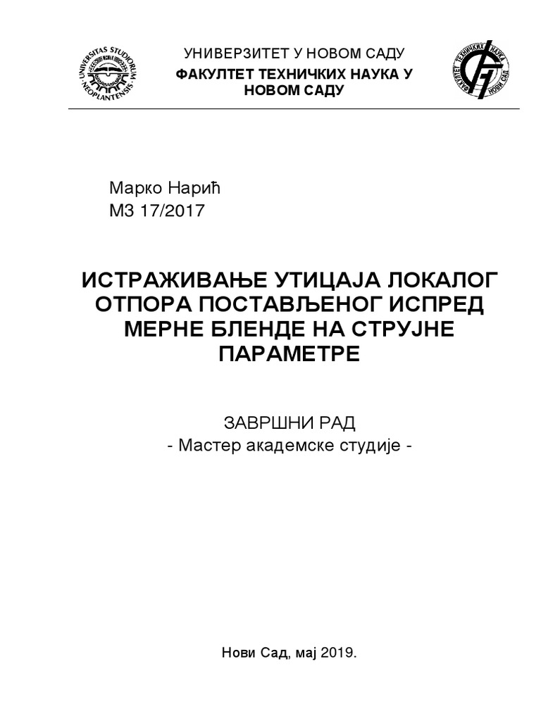 Marko Naric - Master Rad | PDF