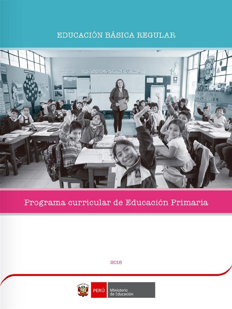 Programa Curricular De Educaci 243 N Primaria 2017 - Riset