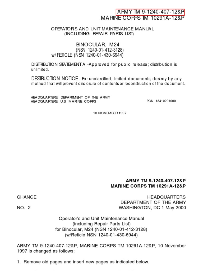 B67839 M24 Bino | PDF | Optics | Natural Philosophy