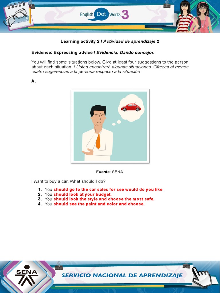 Evidence Expressing Advice | PDF
