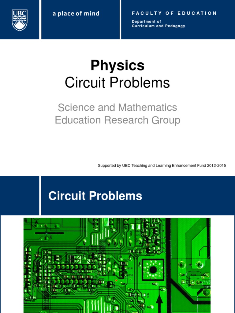 Physics Circuits Problems Pdf Series And Parallel Circuits