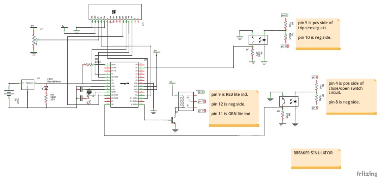 Breaker Simulator Pin Configuration | PDF