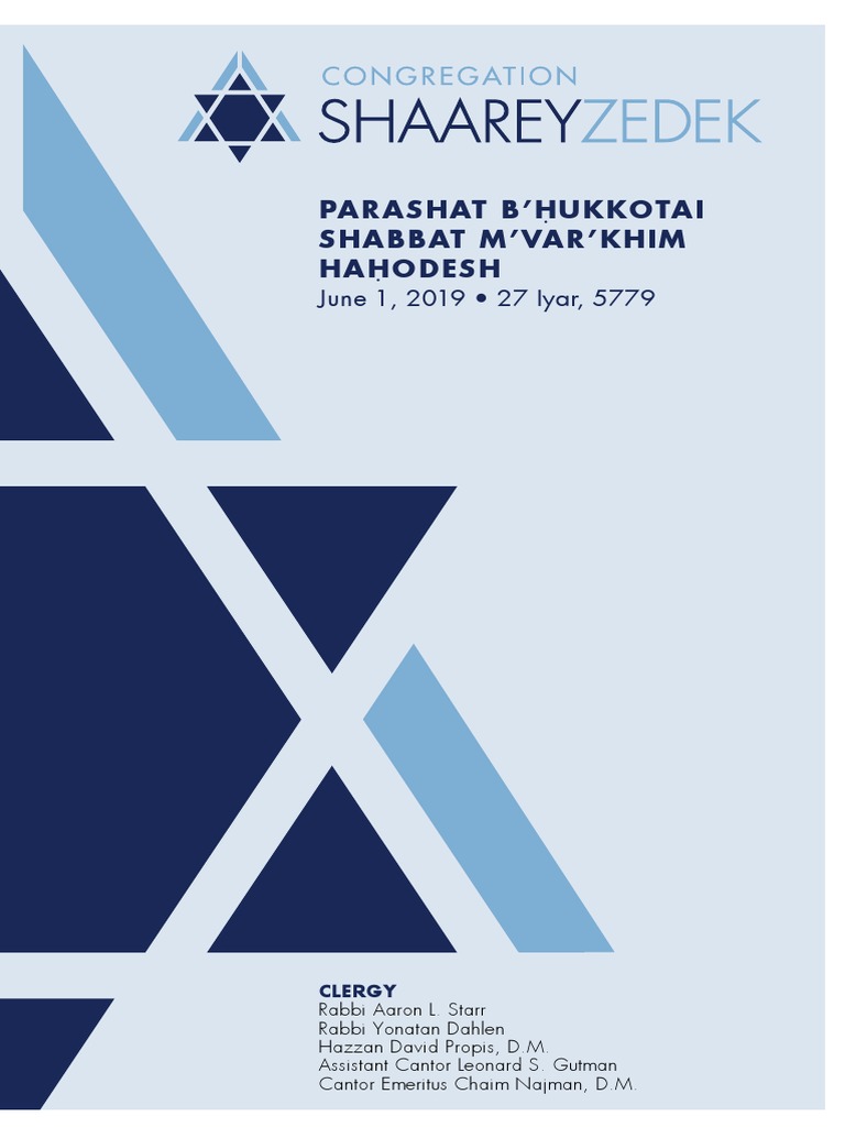 Shabbat Schedule and Events - June 2019 | PDF | Jewish Prayer | Shabbat