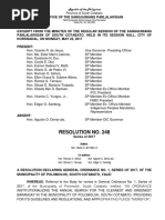 SPG Ballot | PDF | Elections | Voting