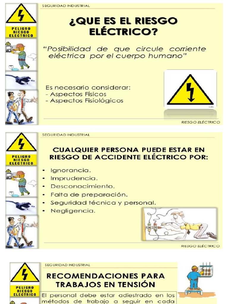 Riesgo Electrico | PDF