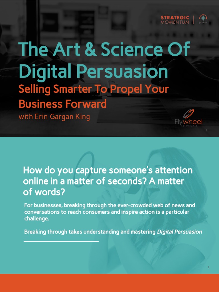 Digital Persuasion for Businesses | PDF | Persuasion | Sales