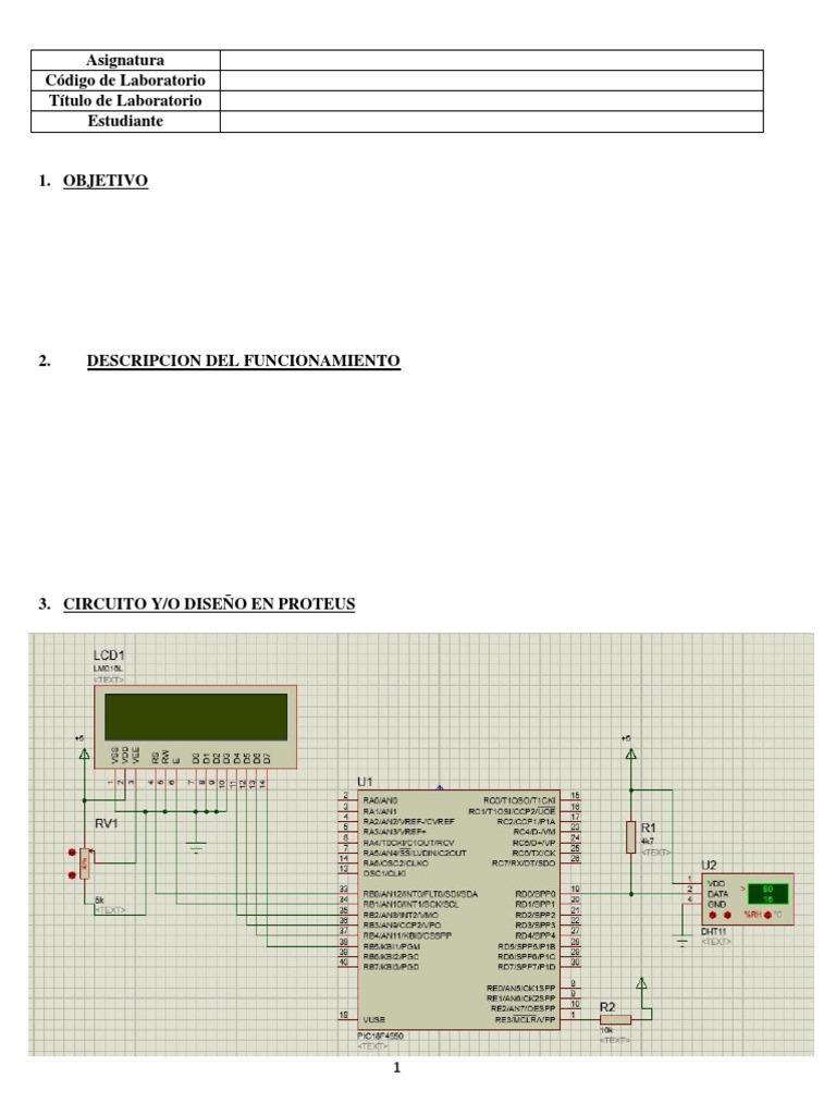 Informe Sensor de Temperatura y Humedad | PDF | Microcontrolador | Diodo emisor de luz