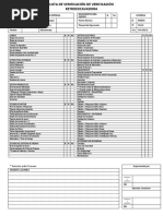 Check List - Fresadora | PDF | Vehículos | Tecnología de vehículos