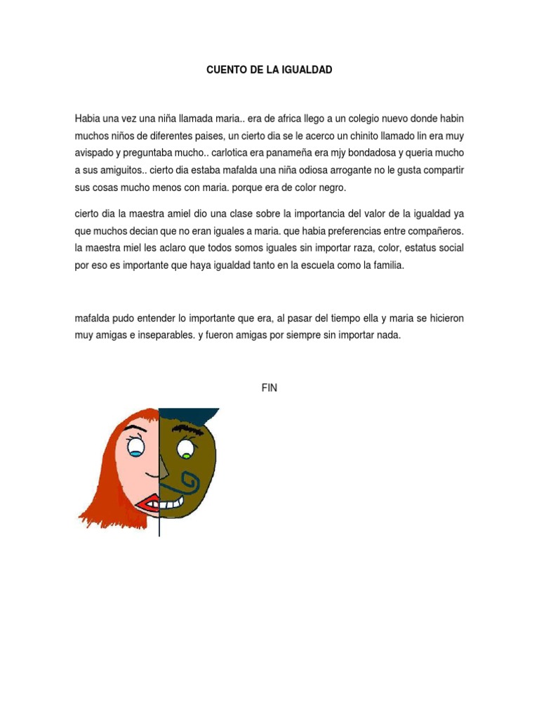 Cuento De La Igualdad Pdf
