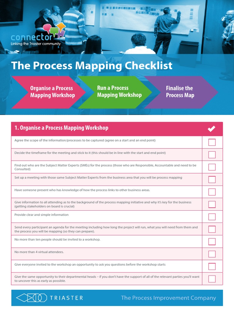 The Process Mapping Checklist | PDF | Information | Computing
