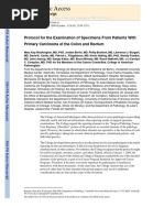 CAP Cancer Protocol Colon NET | PDF | Large Intestine | Pathology