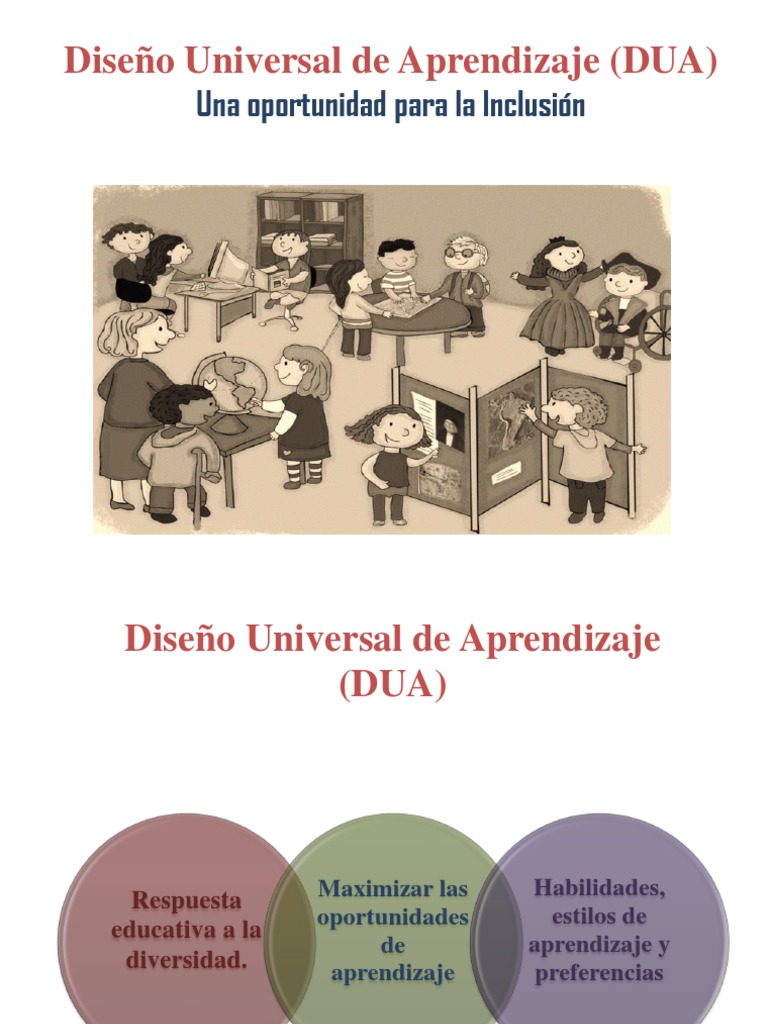 Diseño Universal de Aprendizaje (DUA): Una oportunidad para la ...