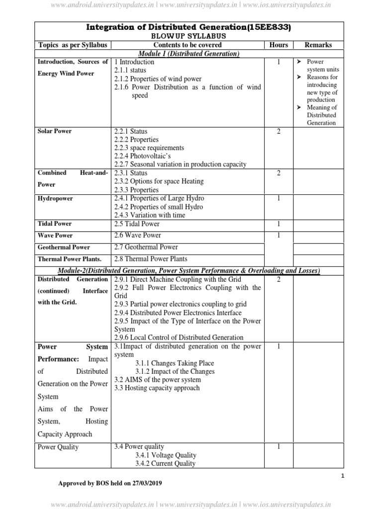 Integration of Distributed Generation | PDF | Distributed Generation ...