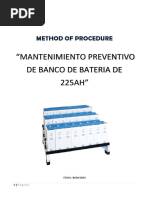 Check List de Bateria | PDF