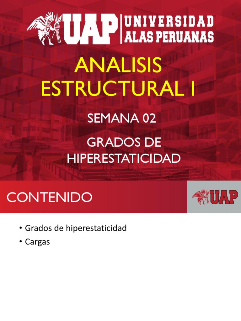 Ae1 02 Grados de Hiperestaticidad | PDF | Análisis estructural ...