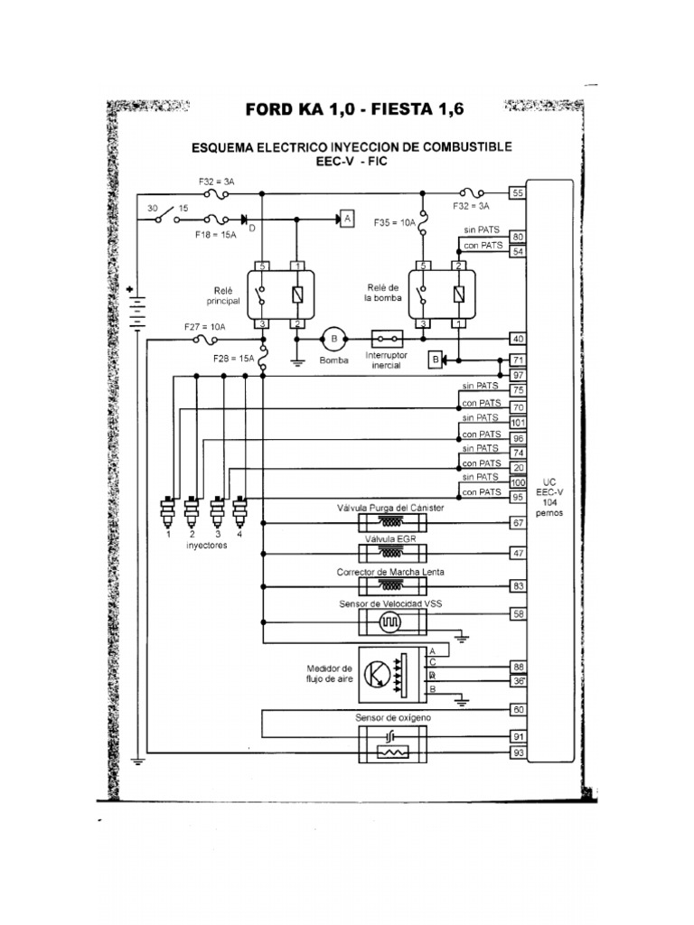 Uc. Eec-V - 104 Pines Ford K - Ford Fiesta 1.6 | Descargar gratis PDF ...