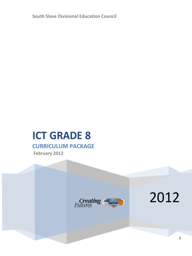 Ict Grade 8: Curriculum Package | PDF | Educational Technology | Leadership