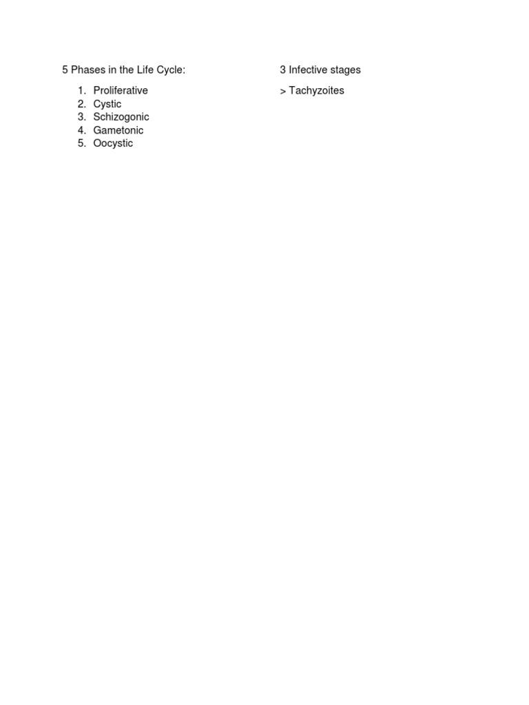 5 Phases in The Life Cycle | PDF | Organisms | Microbiology