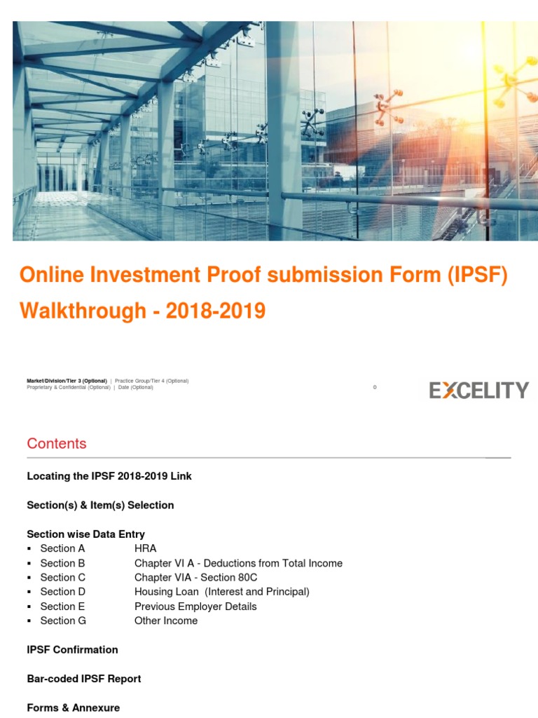 Ipsf 2018-2019 PDF | PDF | Zip (File Format) | Loans
