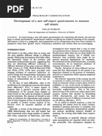 Multidimensional Body-Self Relations Questionnaire (MBSRQ) | PDF ...