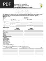 SOLO PARENT ID Application Form | PDF | Government | Social Institutions