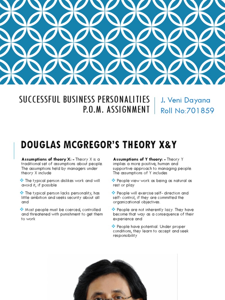 Theory X & Y Business Personalities | PDF | Business