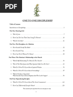 D.I.S.C.I.P.L.E. Acronym: Direction For Discipleship Times | PDF