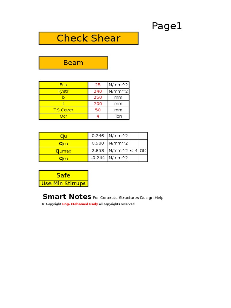 6 Shear Design | PDF