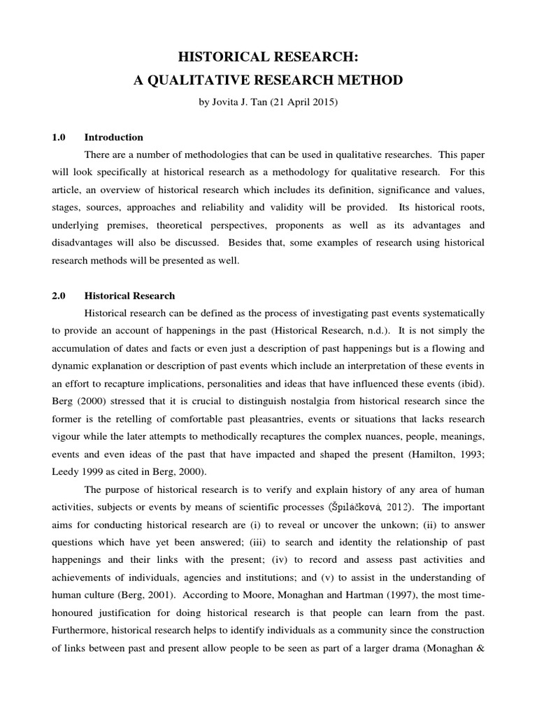 Overview of Historical Research Methods | PDF | Primary Sources | Marxism