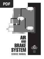 Bendix Air Brake System Schematic PDF | PDF | Brake | Valve