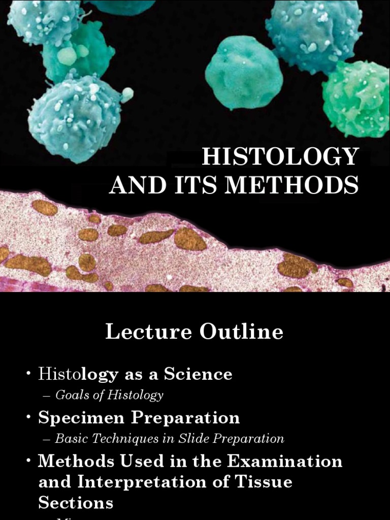 01 Histology and Its Methods | PDF | Histology | Immunohistochemistry