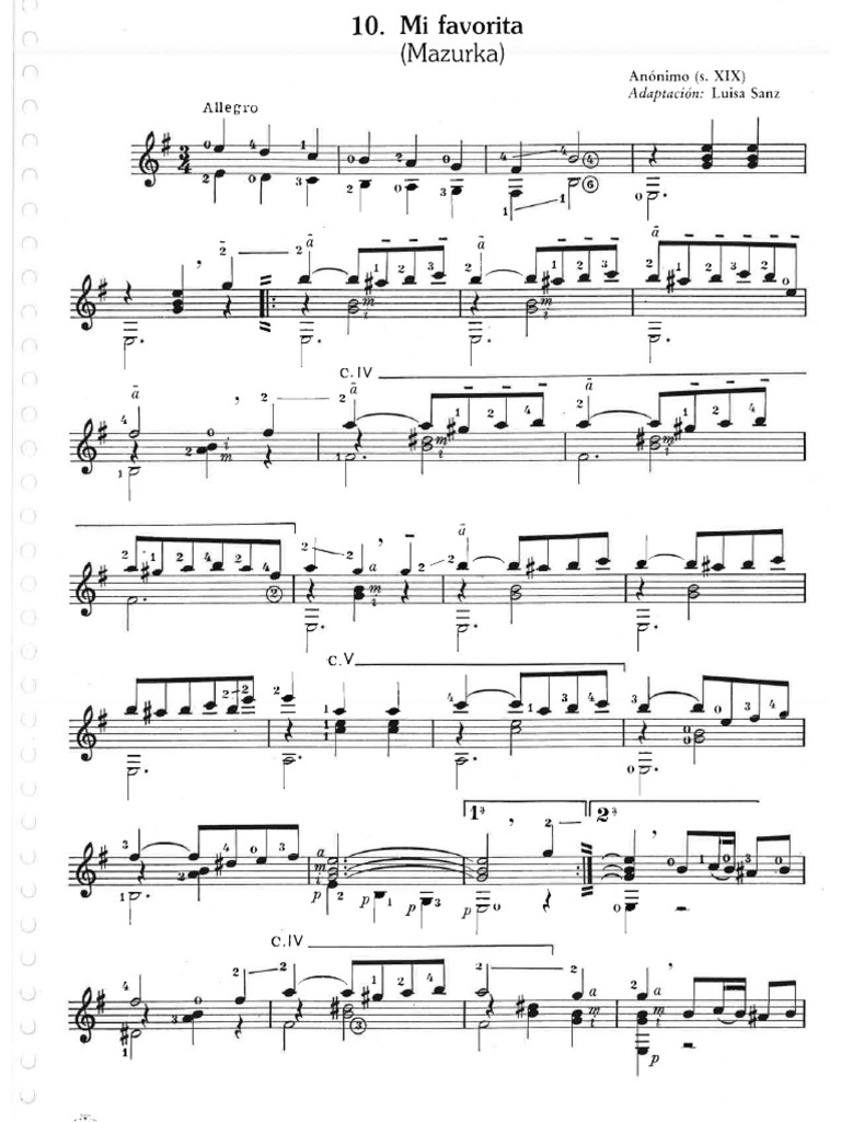 Mi Favorita PDF | PDF